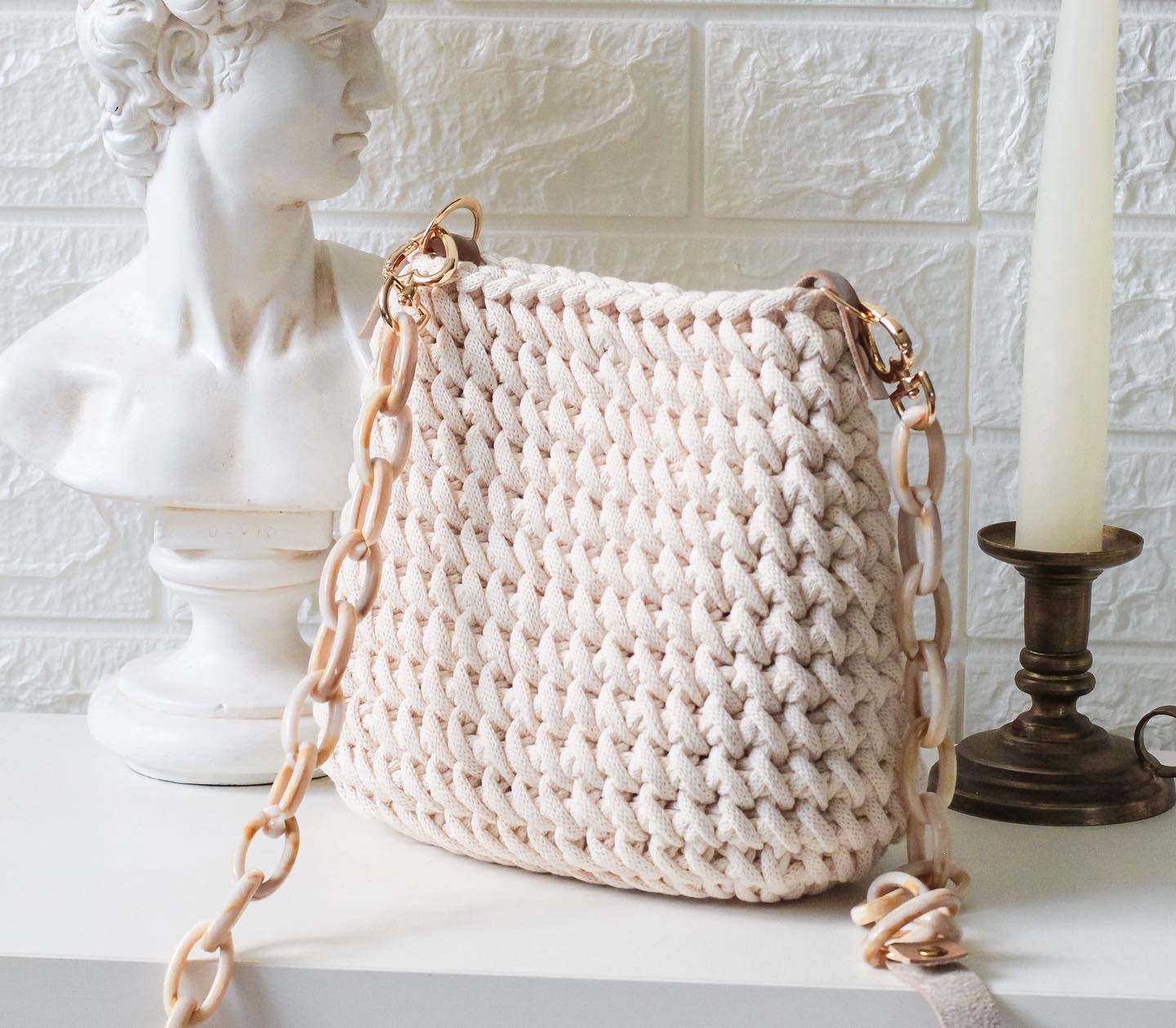 Bolsa URBAN BAG - ELE NO CROCHÊ | Hotmart