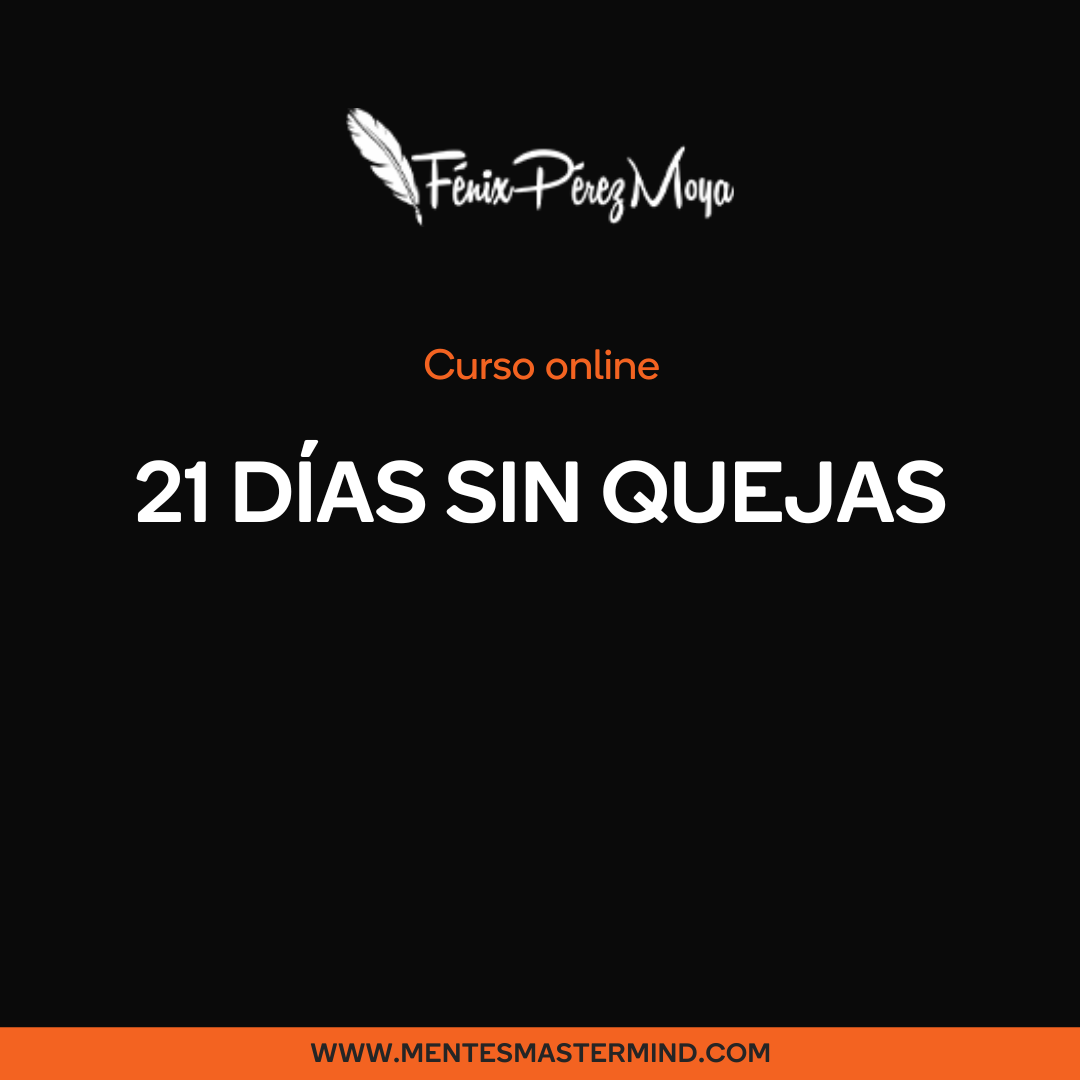 21 DÍAS SIN QUEJAS