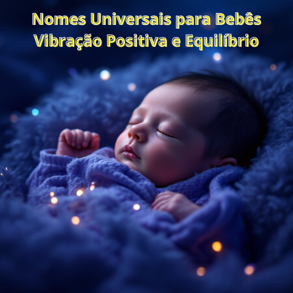 Nomes Universais para Bebês Vibração Positiva e Equilíbrio - janeti...