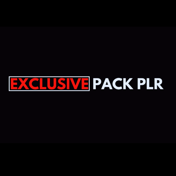 Exclusive Pack PLR