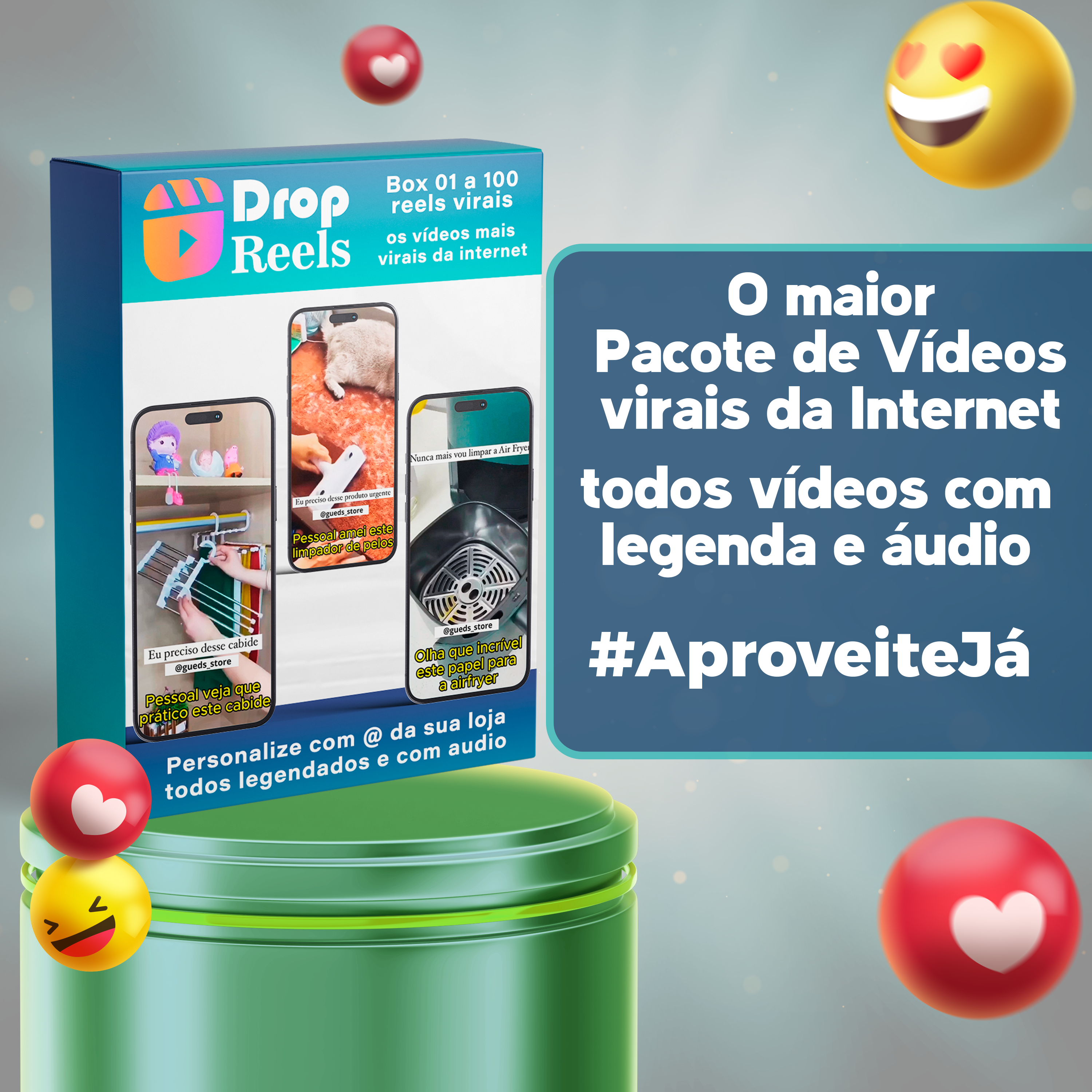 Pack de Reels Virais para Dropshipping - Matheus Guedes | Hotmart