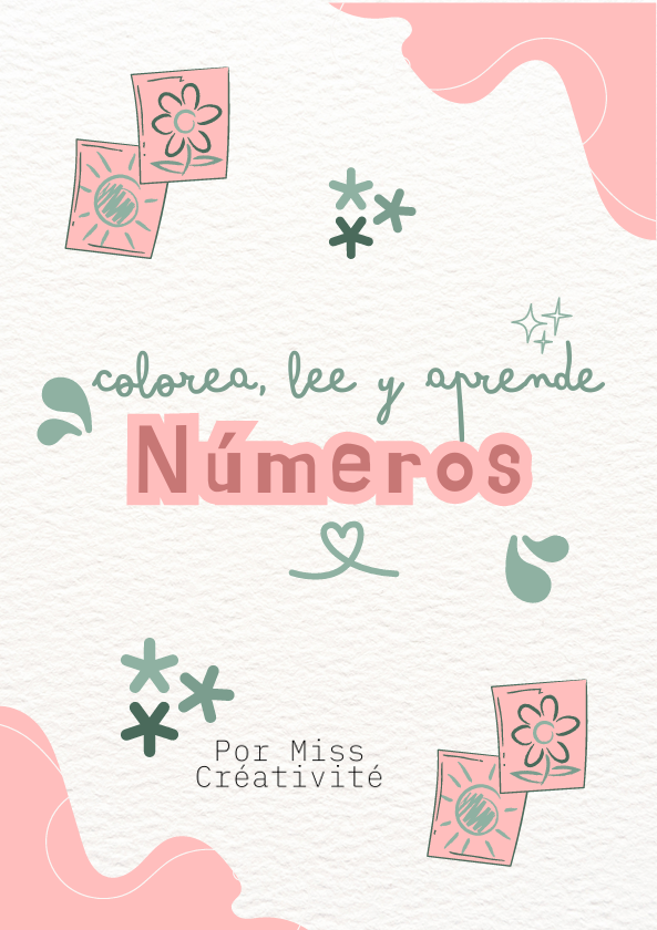 Cuadernillo Colorea, lee y aprende Números del 1 al 20 - Melissa De...