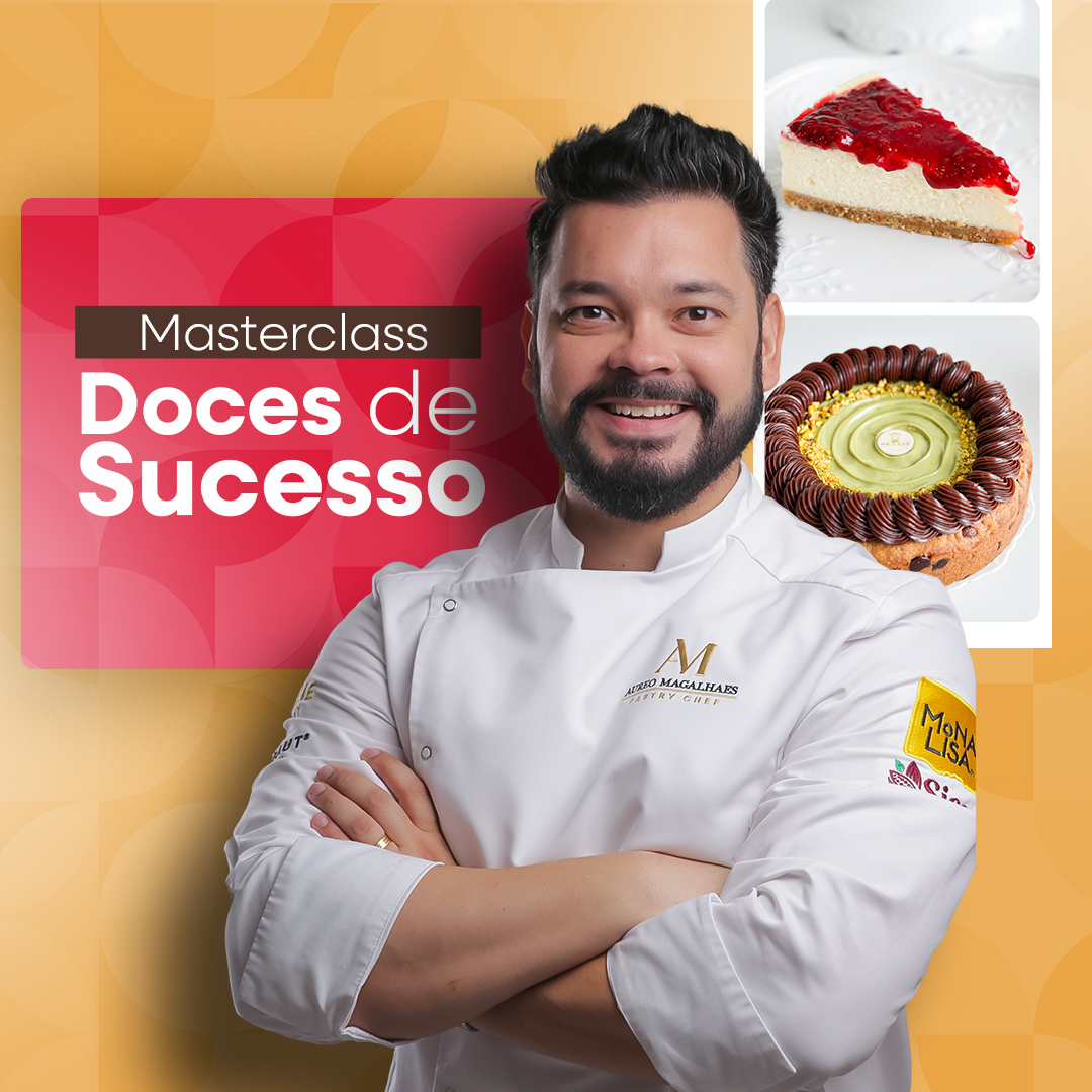 Masterclass Doces de Sucesso: Torta Cookie & Cheesecake NY