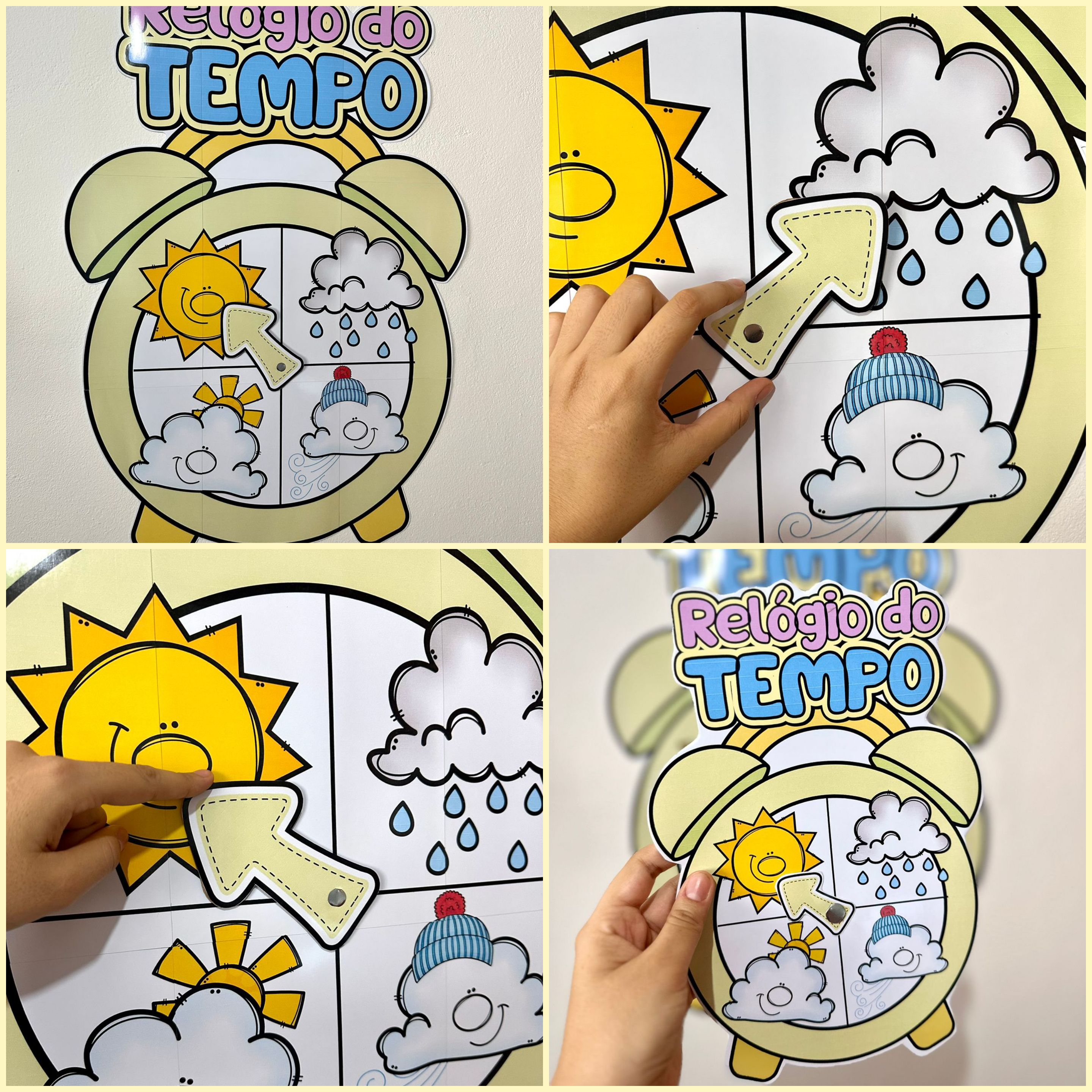 Relógio do Tempo Interativo