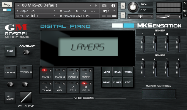 Gospel Musicians - MKS-20 Piano Module MKSensation (KONTAKT)