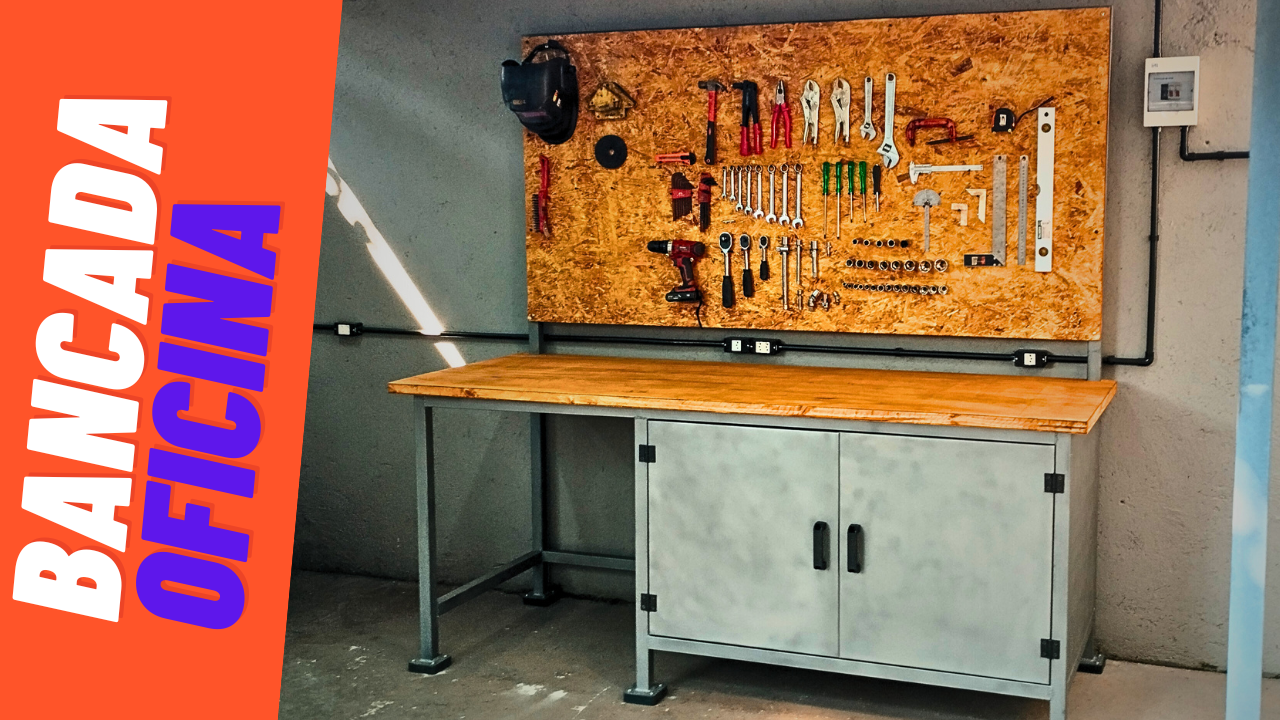 PROJETO - BANCADA DE FERRAMENTAS - Matheus Luis Seben | Hotmart