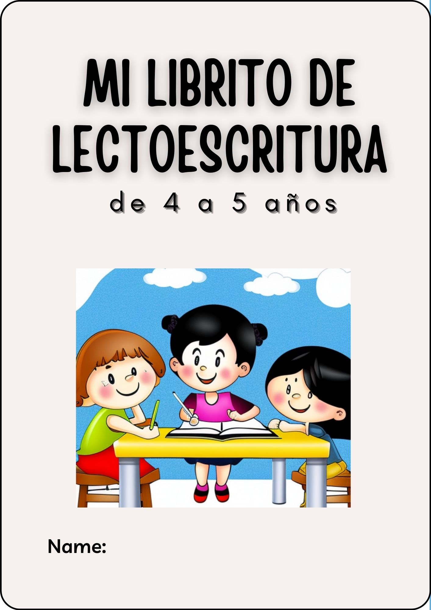 Mi librito de lectoescritura - Marielenny Disla | Hotmart