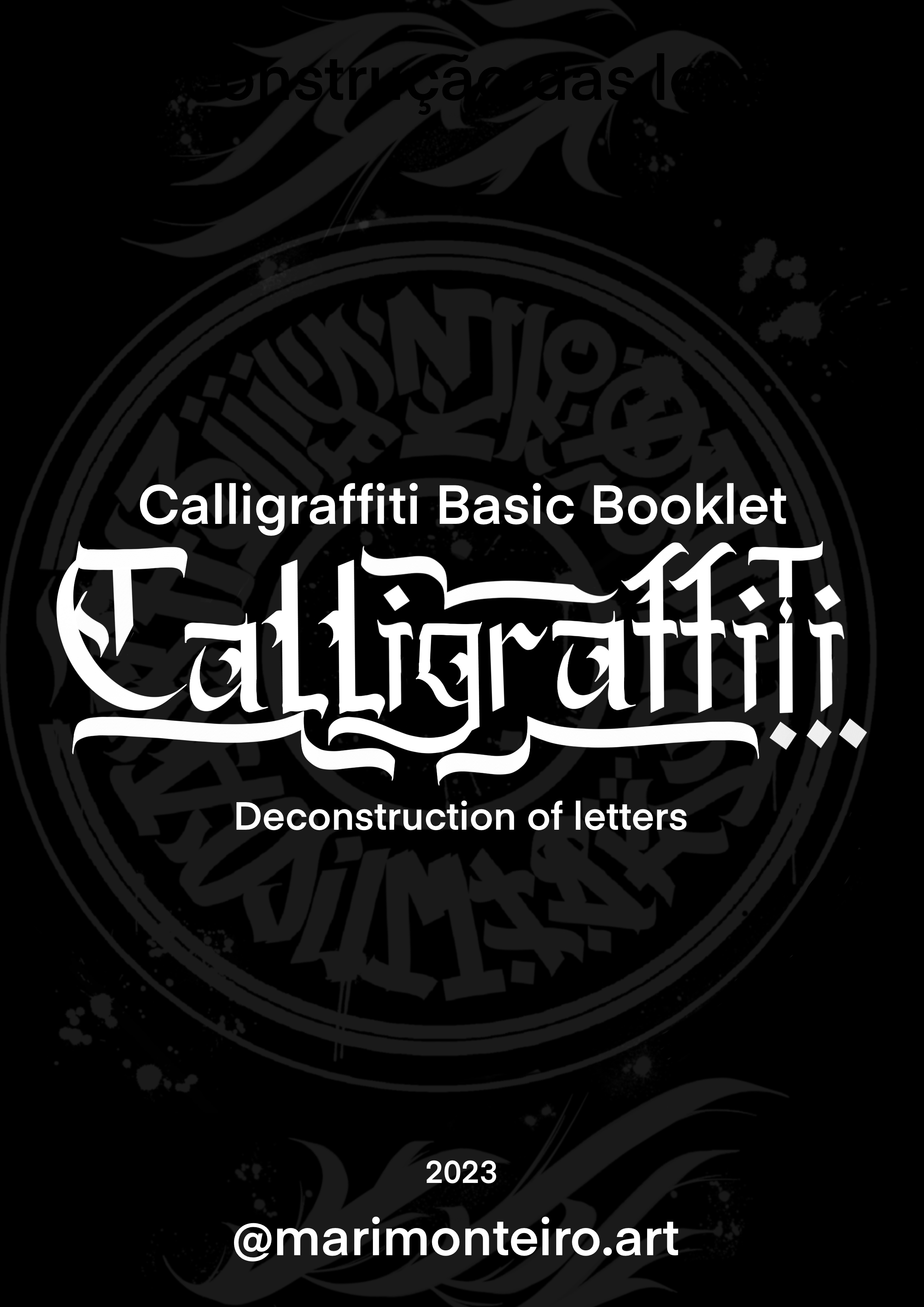 Calligraffiti Basic Booklet -English Version - Hellen Mariane Monte...
