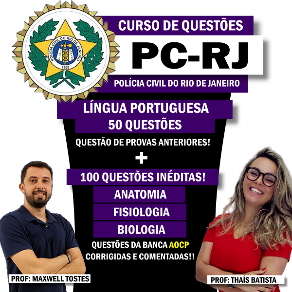 Curso de Questões - PCERJ - Policia Civil do Estado do Rio de Janeiro ...
