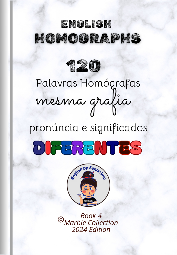 Homographs Guide - English Structures by Sonissima | Hotmart