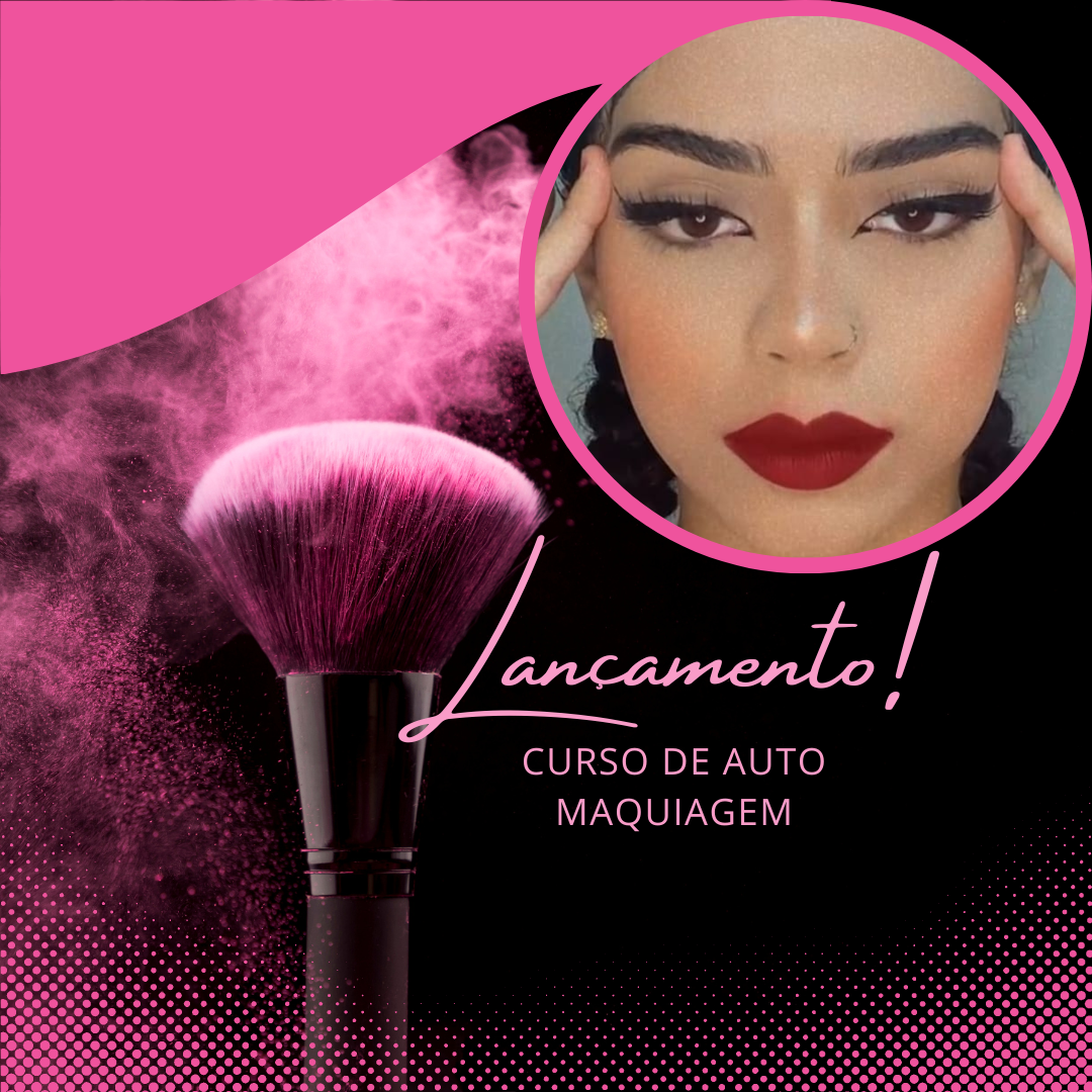 curso de automaquiagem, iniciante/intermediário. - Larissa Cordeiro...