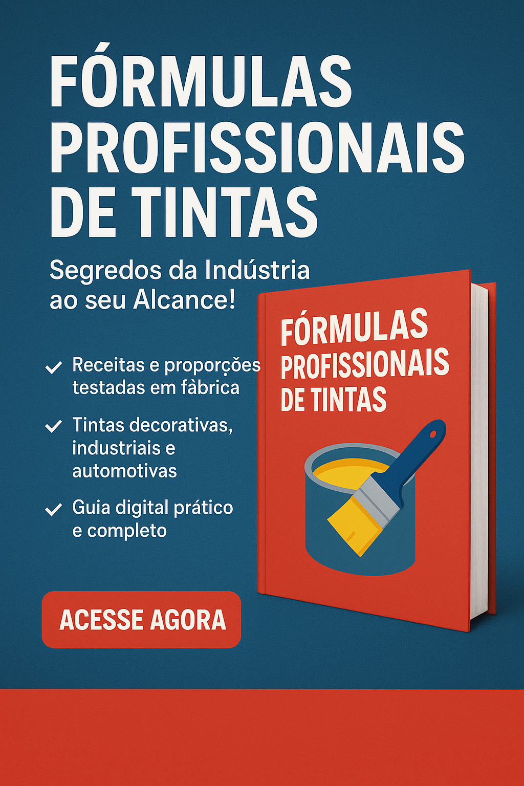 Fórmulas Profissionais de Tintas – Segredos da Indústria ao seu Alcance!