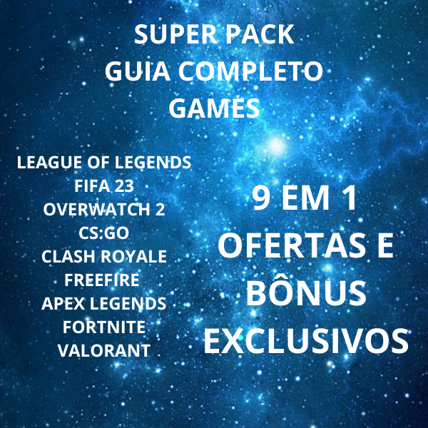 SUPER PACK GUIA COMPLETO : GAMES - André Luis | Hotmart