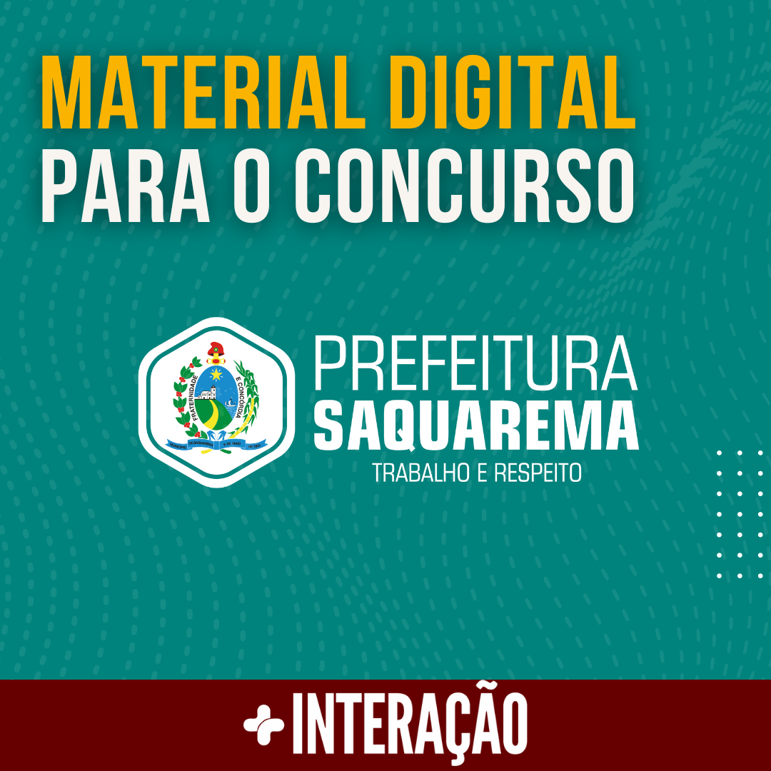 Material Digital Concurso De Saquarema Mais Interação Hotmart