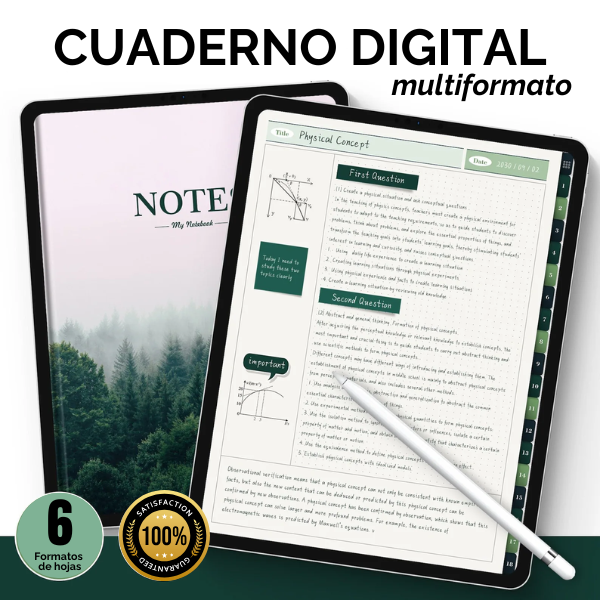 Cuaderno Digital MultiFormato - Educreativo | Hotmart