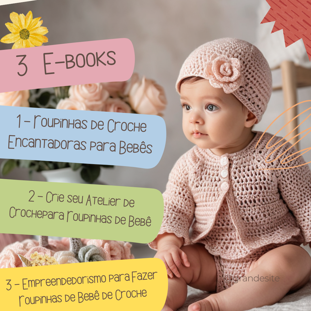 3 E-books para Empreendedorismo e motivação na confecção de roupinhas ...