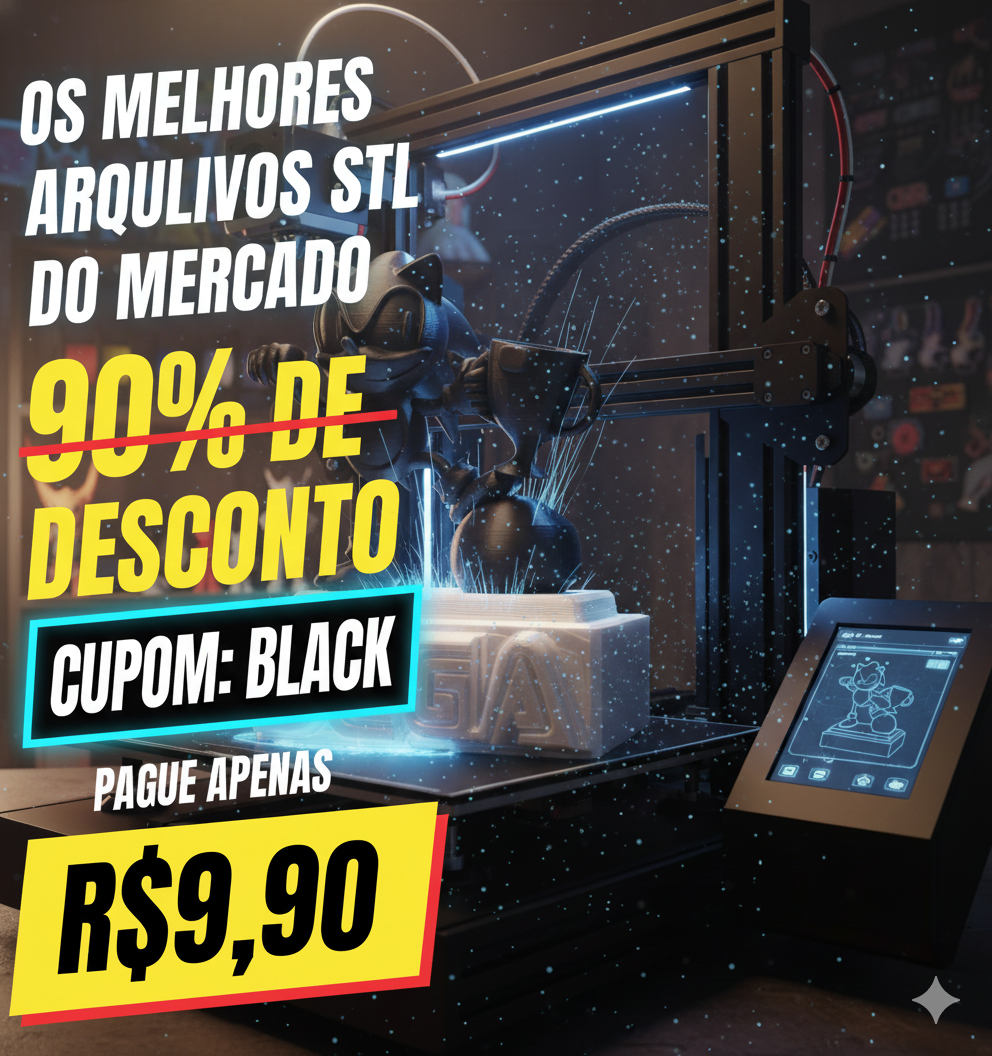 OS MELHORES ARQUIVOS STL DO MERCADO | Hotmart