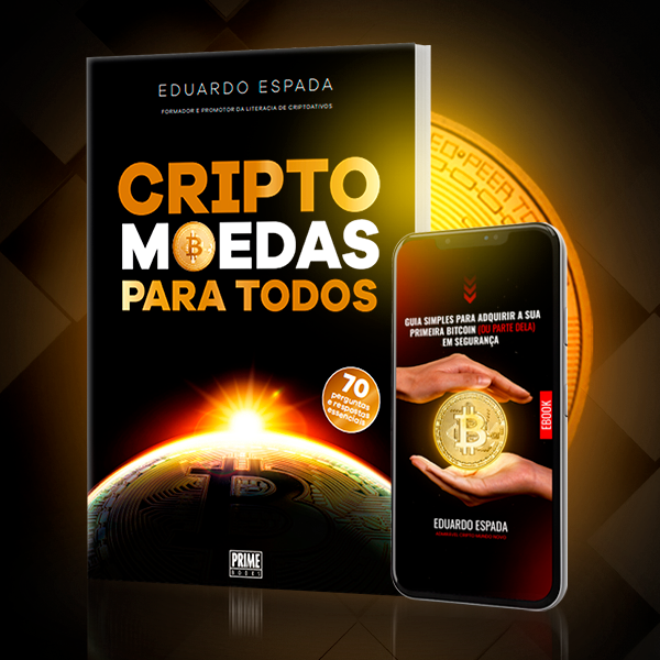 Livro Físico + Guia Bitcoin + 5 Vídeo-Aulas - Eduardo Espada | Hotmart
