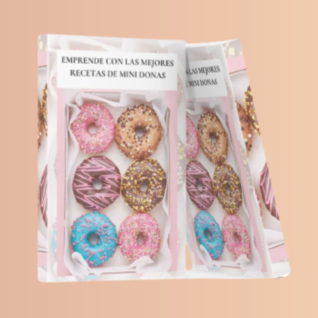 Emprende con MINI DONAS desde casa- E-book - Paola alexandra bobadi...