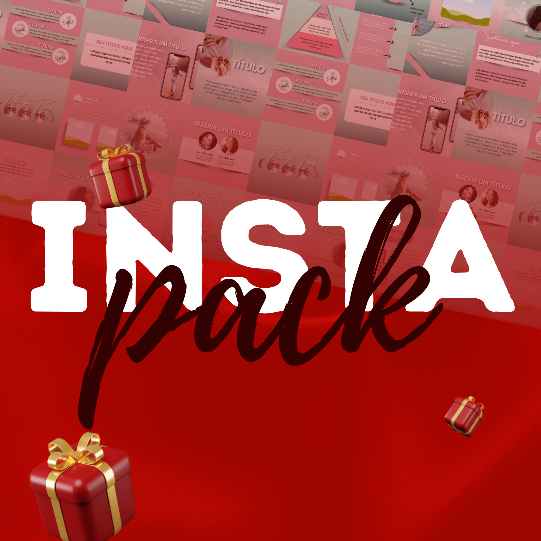 InstaPack - Templates 100% Editáveis