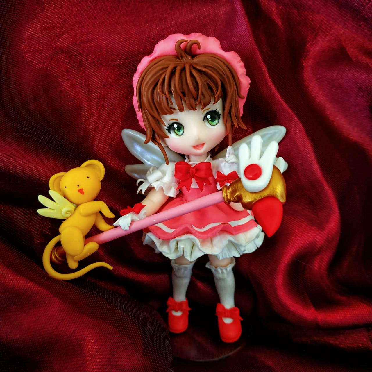 Curso - Sakura em biscuit