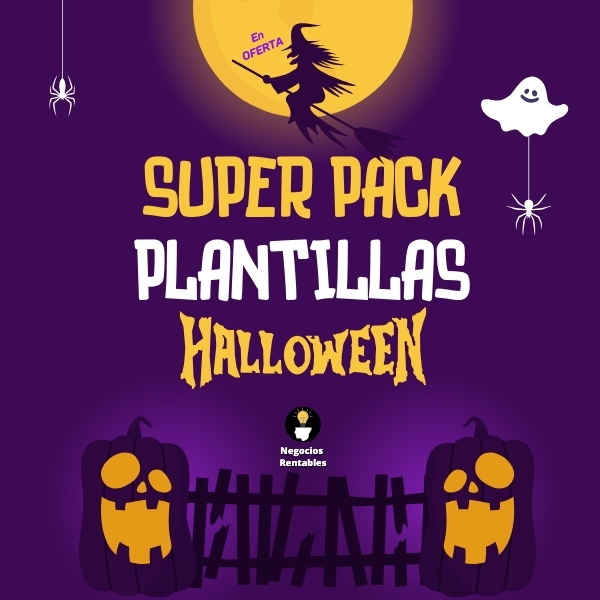 SUPER PACK PLANTILLAS HALLOWEEN - DEYBI JOSE MATEO VILLANUEVA | Hot...