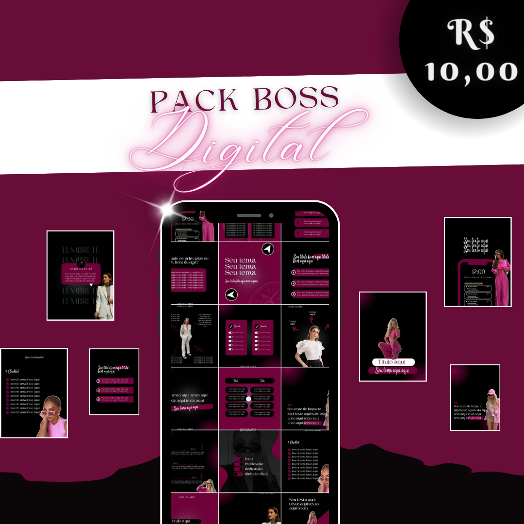 Pack Boss Digital - Vitória Silva | Hotmart