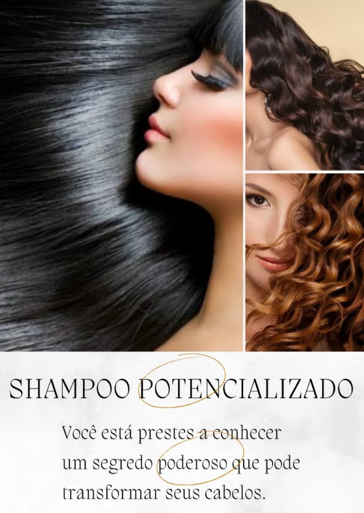 Shampoo Potencializado - Simone Cabeleireira | Hotmart