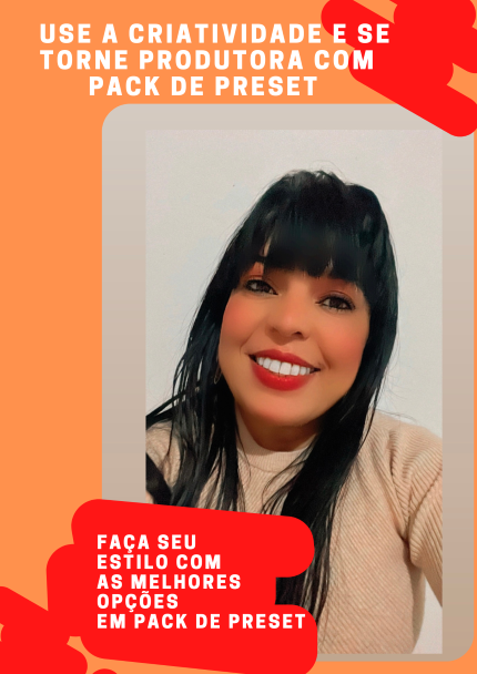 Pack de PLR de fotos editáveis com preset ideal - Ana Selma Souza m...