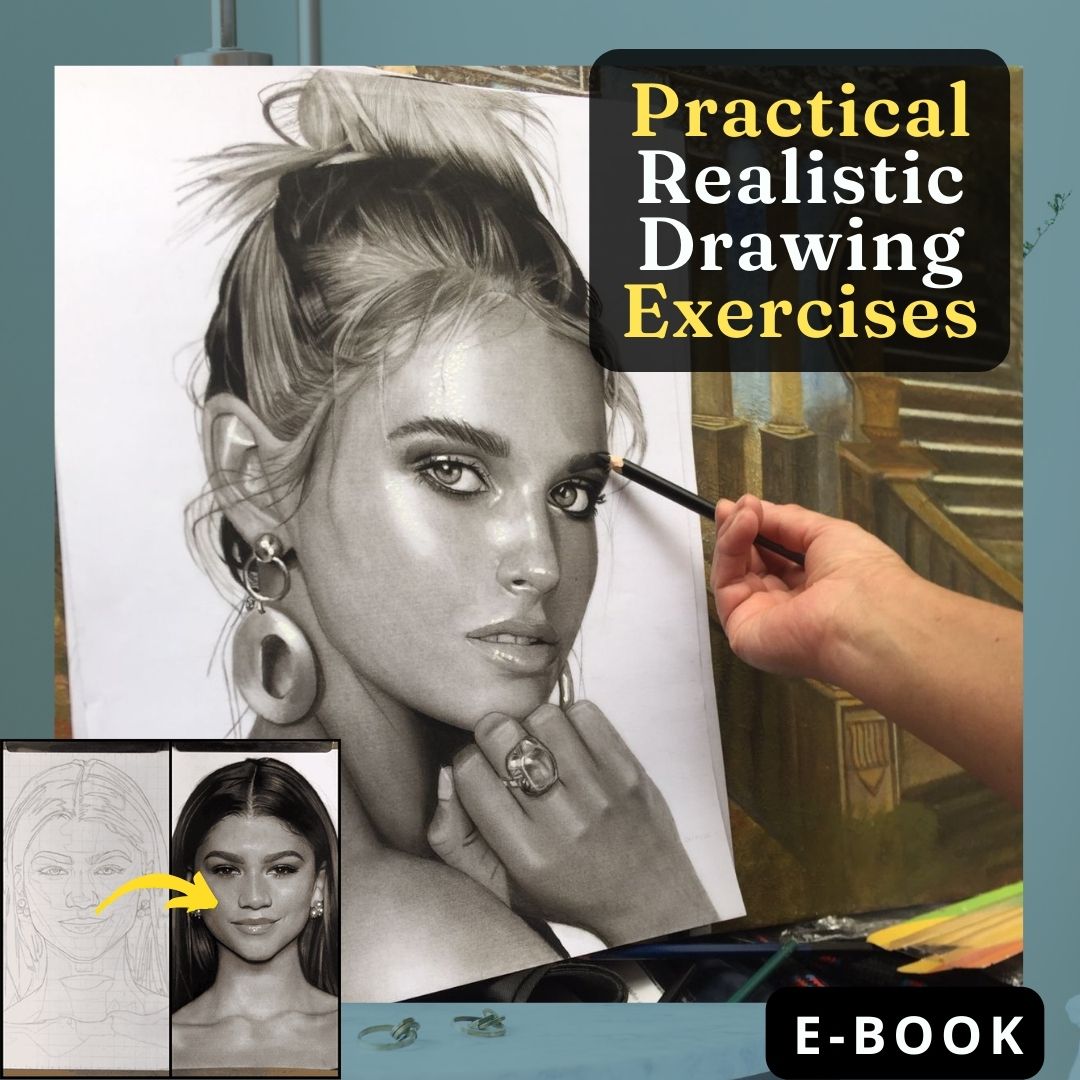 E-book: Practical Realistic Drawing Exercises