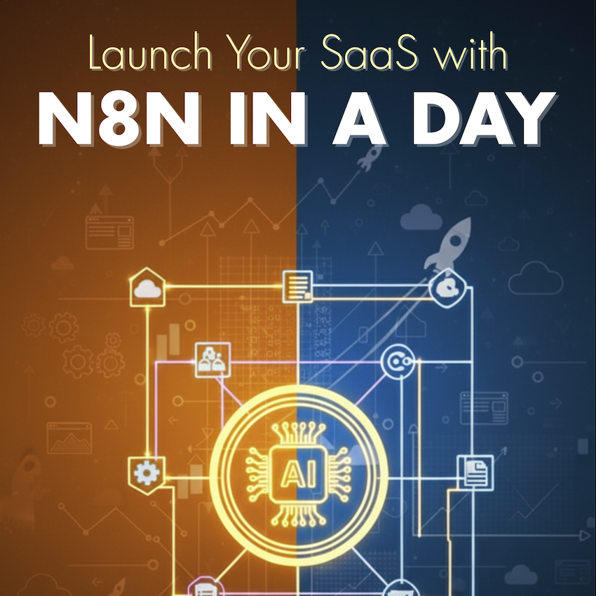 Launch Your SaaS with n8n in a Day - Nerdy Cactus | Hotmart