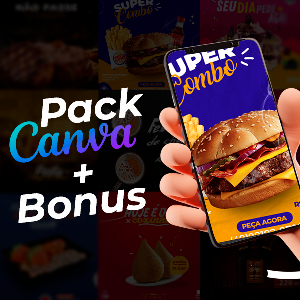 Mega Pack Canva - Leonardo Geja | Hotmart