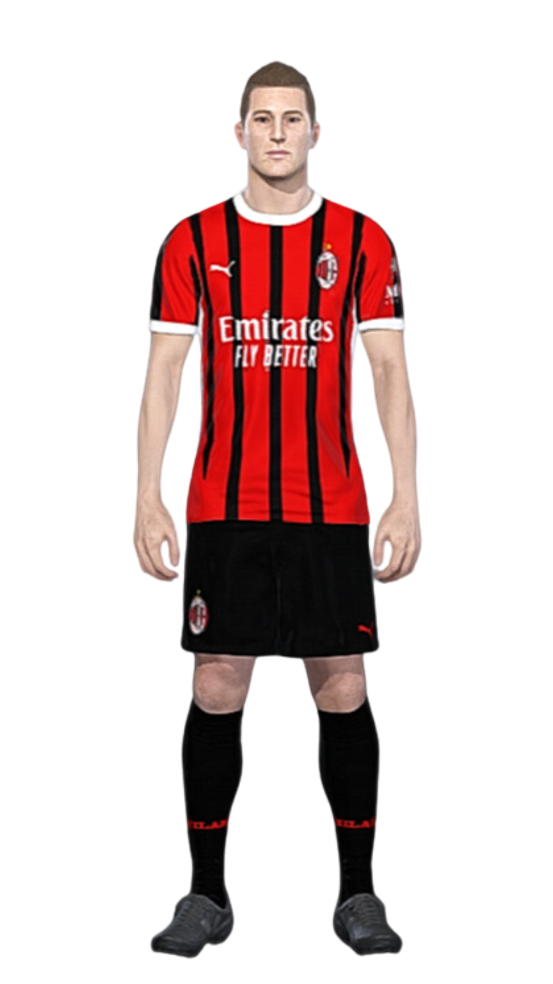 Milan Kit do uniforme 24/25 para PES2018 Ps3 - Felipe Douglas | Hot...