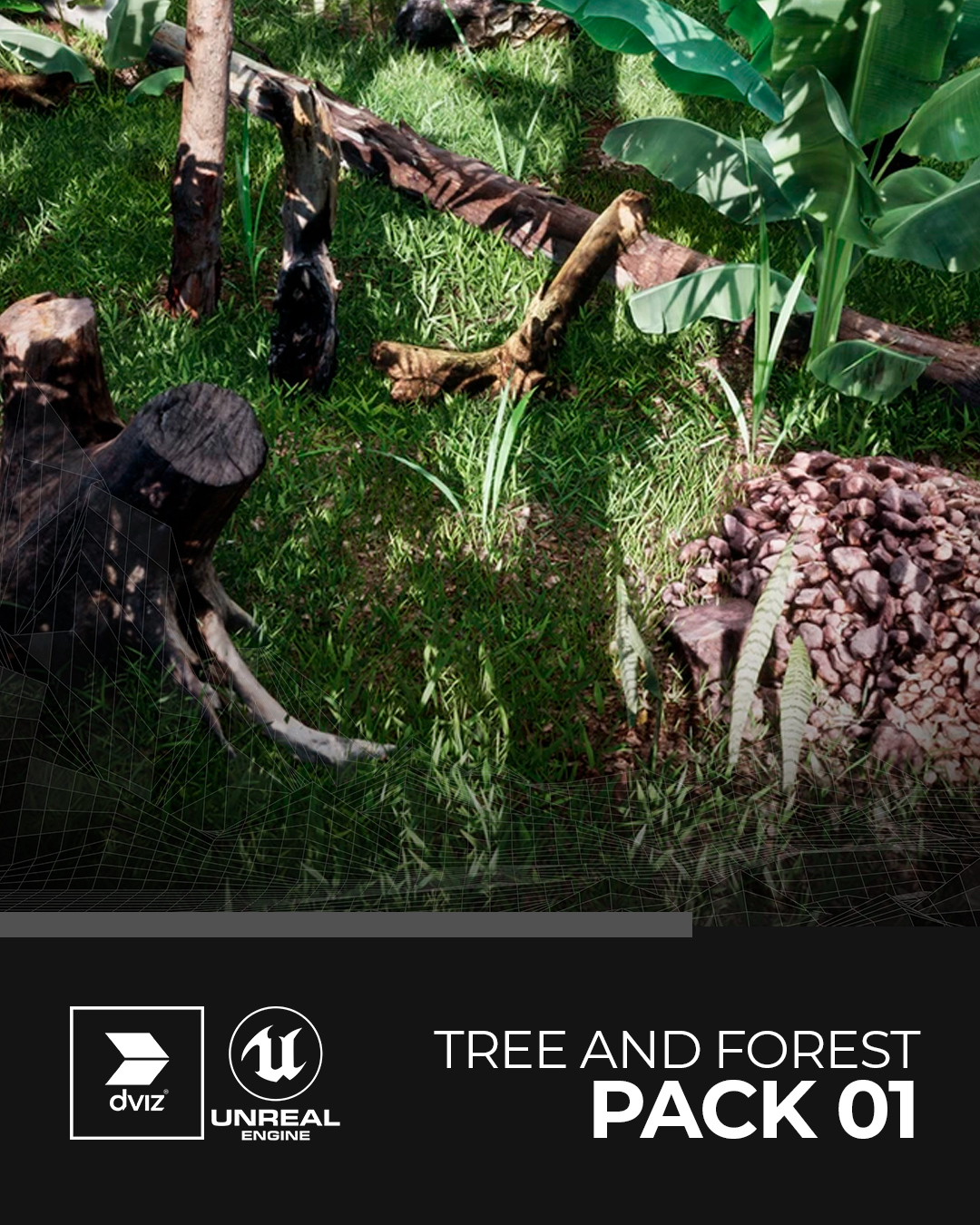 Pack - Tree and Forest 01 [Cademi]