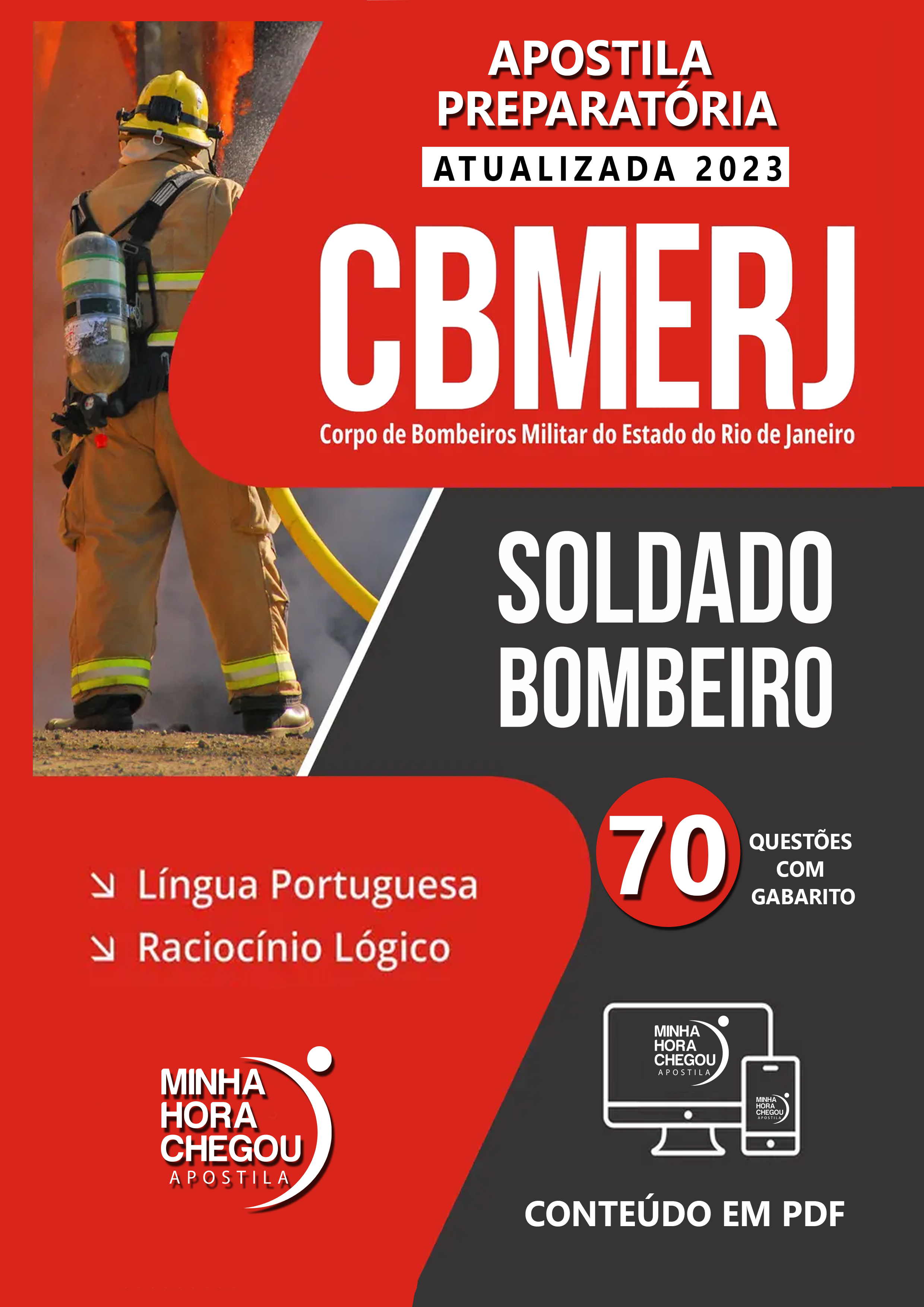 Apostila para Concurso Saldado Corpo de Bombeiros - RJ - Luciano Ti...