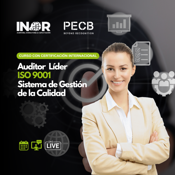 Auditor Líder ISO 9001 Sistema de Gestión de la Calidad - Certificación ...