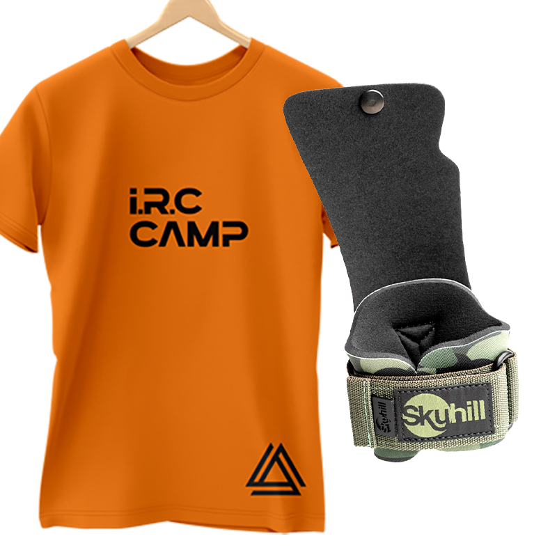Camiseta + Grip Inspiration 2.4 - IRC Fitness | Hotmart