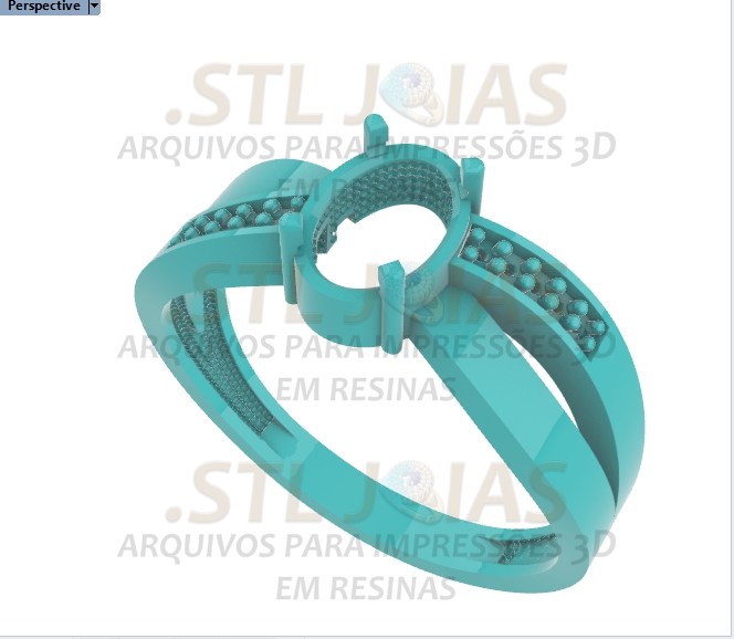 ANEL LUXO Arquivo para impressão 3D. Formato STL