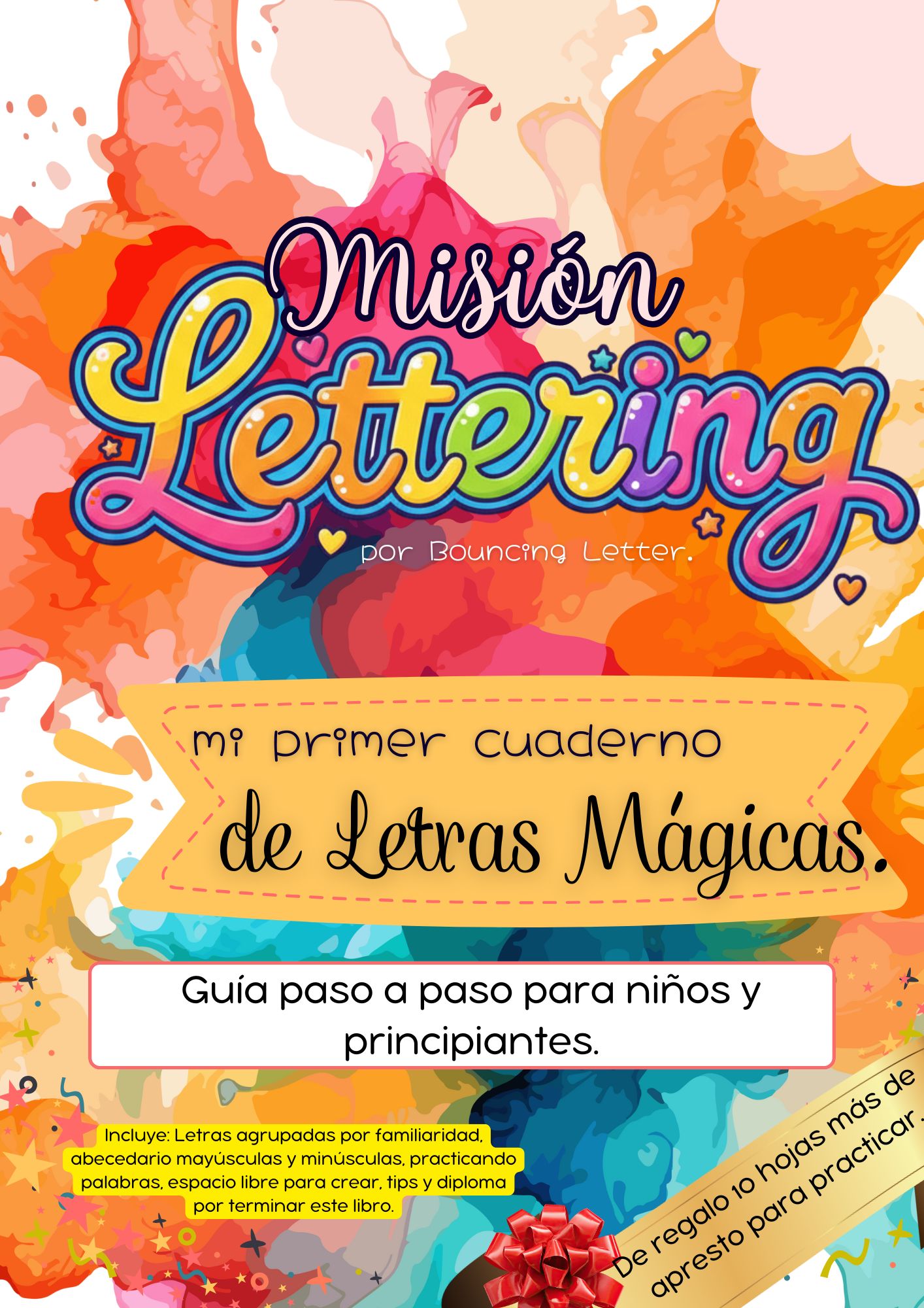 Misión Lettering: Mi Primer Cuaderno de Letras Mágicas | Hotmart