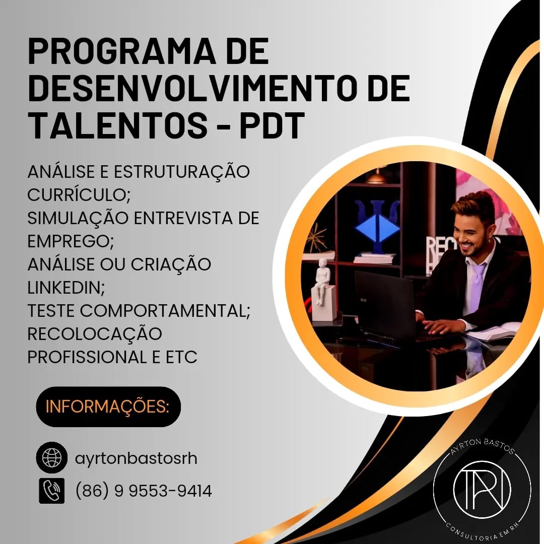 PROGRAMA DE DESENVOLVIMENTO DE TALENTOS - AYRTON BASTOS DE CASTRO