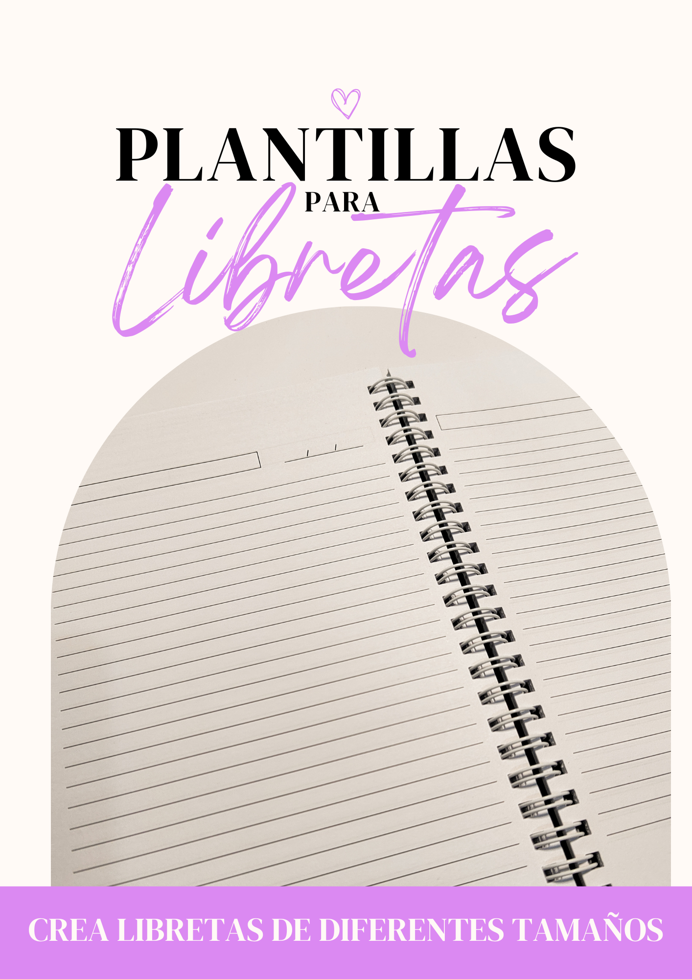 Crea libretas únicas en minutos con nuestras plantillas digitales