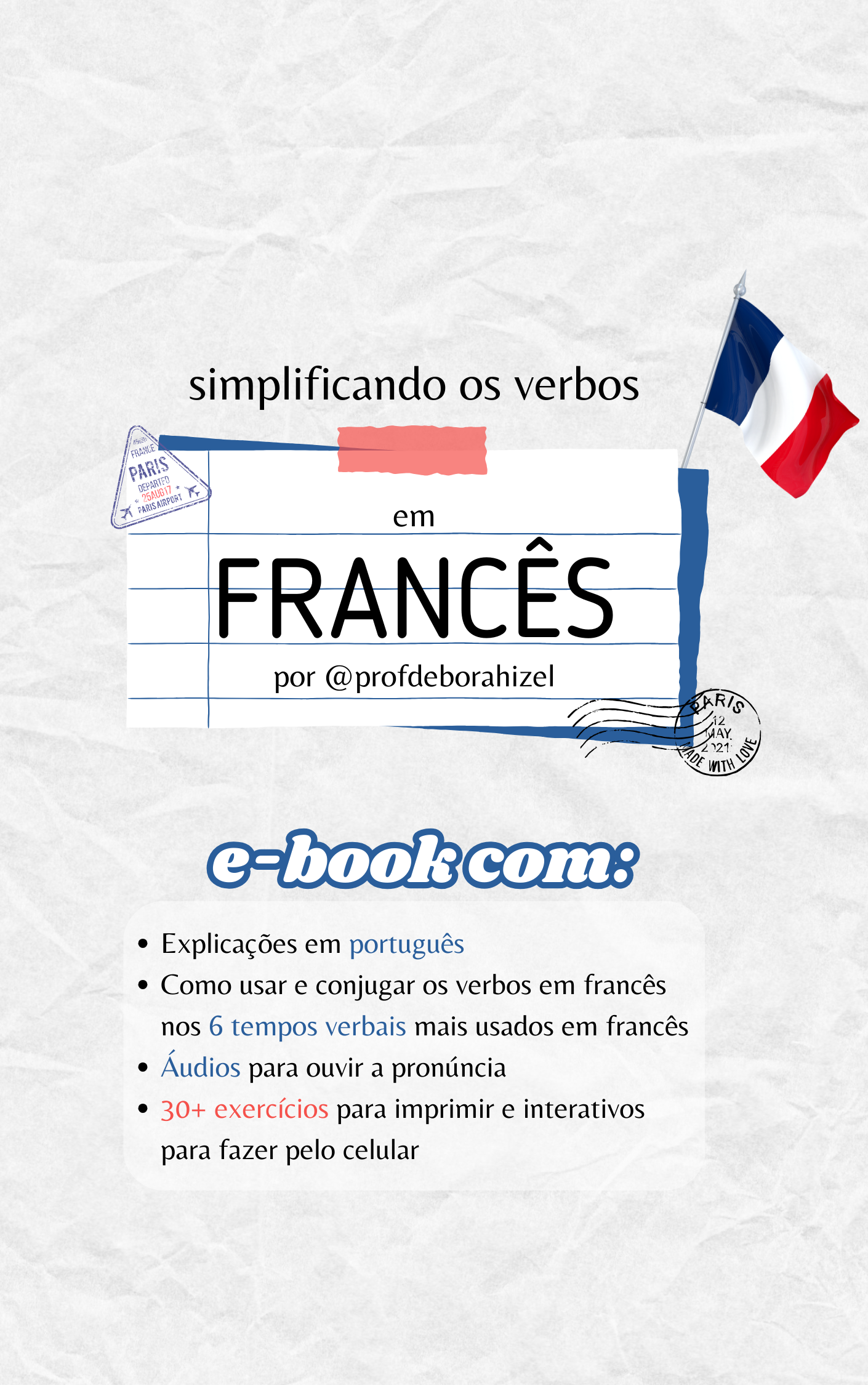 Simplificando os verbos em francês (com exercícios) - Deborah Izel ...