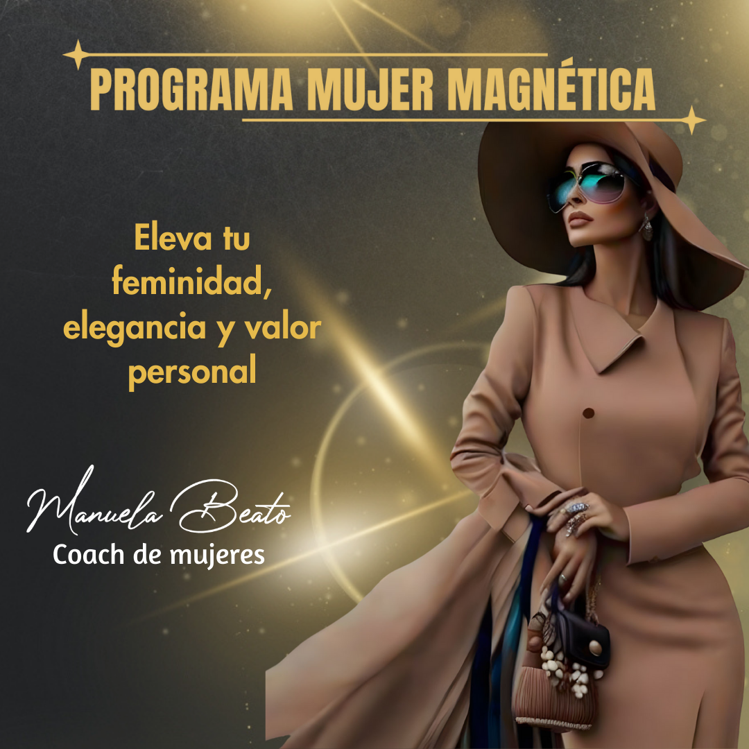 Programa Mujer Magnética online - Manuela Beato | Hotmart