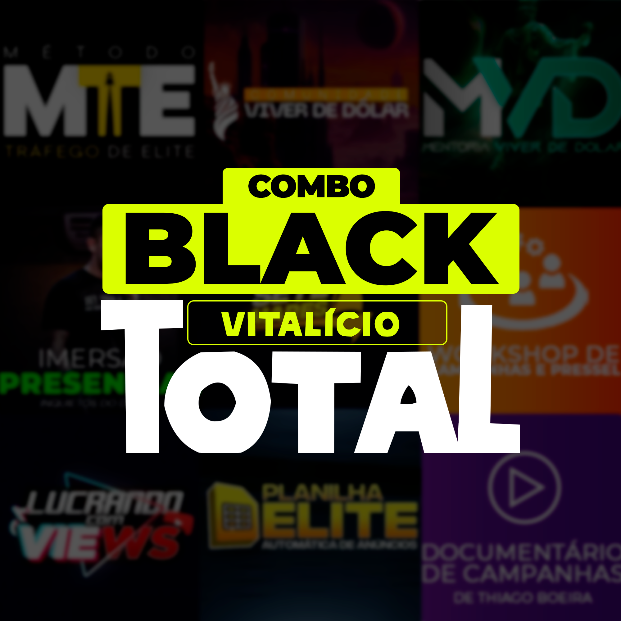 Combo Black Total Vitalício - Thiago dos Santos | Hotmart