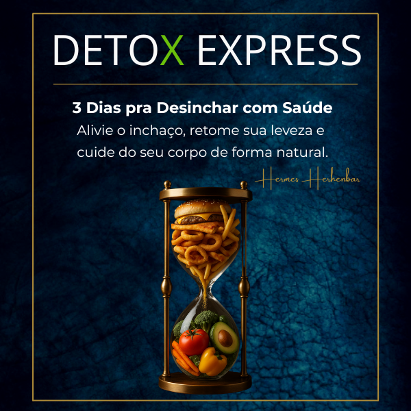 Detox Express - 03 Dias Para Desinchar com Saúde - hermes herhenbar...