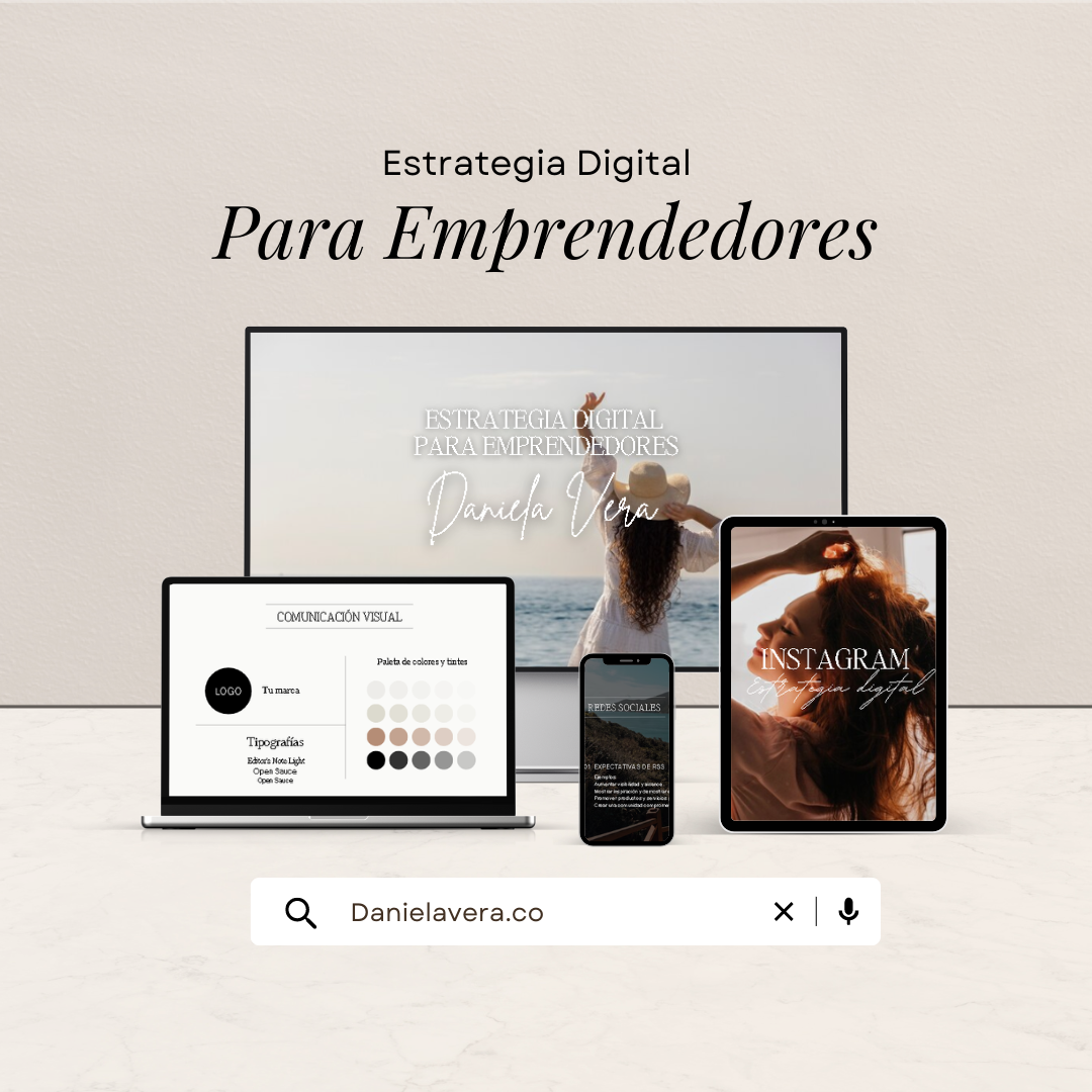 Estrategia digital para emprendedores - Daniela Vera | Hotmart
