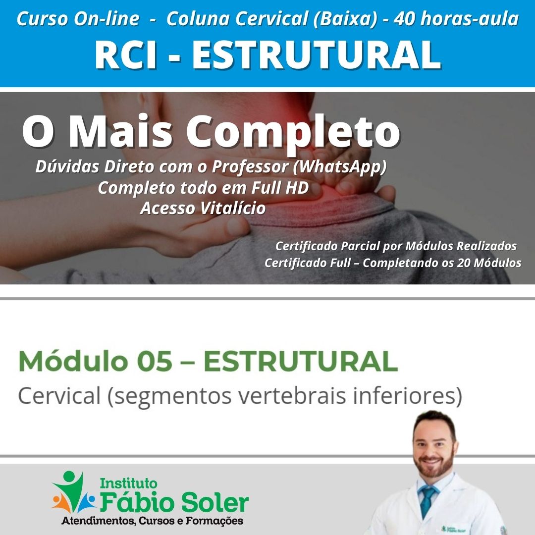 RCI - ESTRUTURAL - Mod. Cervical (baixa) - INSTITUTO FABIO SOLER