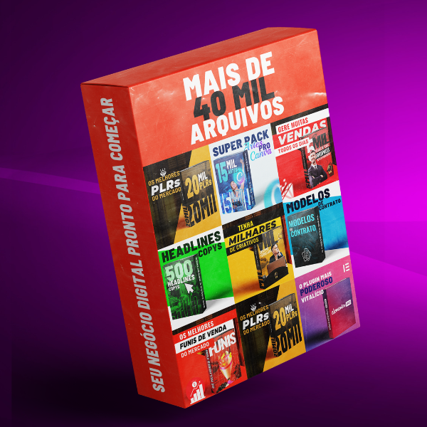 MEGA PACK DE ARQUIVOS DIGITAIS - Detalhe Digital | Hotmart