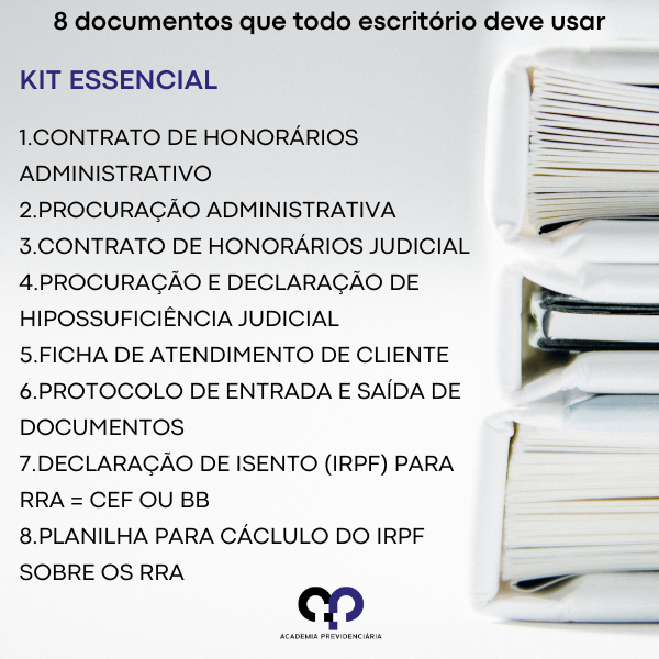 KIT ESSENCIAL: 8 documentos que todo escritório deve usar - Academi...