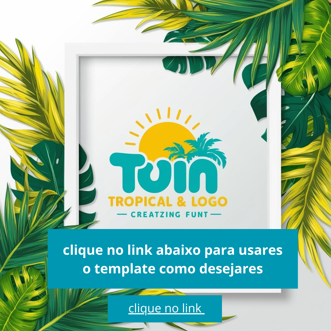 template de logo tropical - João Matondo | Hotmart